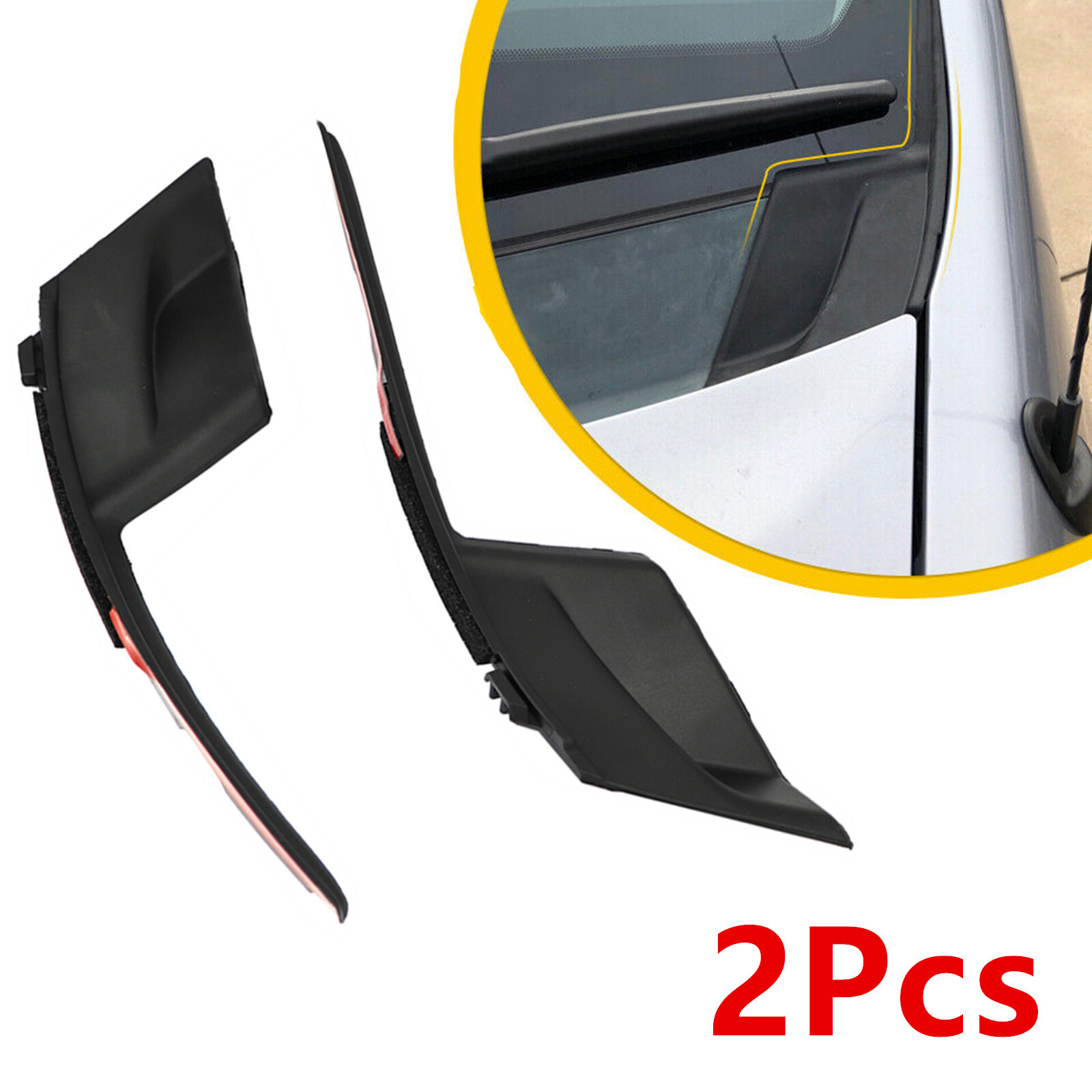 For Toyota Sienna Front Windshield Wiper Side Cowl Extension Cover Trim ...