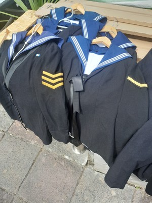 British Royal Navy Class 2 / II Sailors Square Rig, Trousers, fronts ...