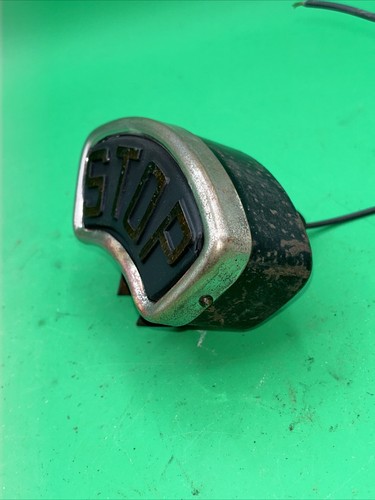 Amber STOP Vintage Antique Tail Light Lamp Model A T Ford Hot Rat Rod ...
