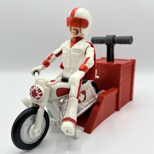 Disney Pixar Toy Story 4 Stunt Racer Duke Caboom Figure & Motorcycle ...