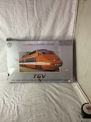 Bachmann N Scale Orange TGV High Speed French Bullet Passenger FOR ...