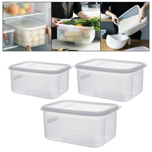 Pizza Dough Proofing Box Clear Kimchi Ferment Storage Container Food ...