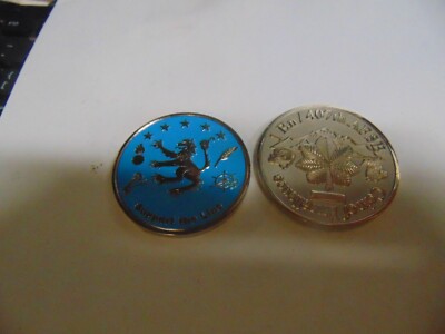 CHALLENGE COIN 1ST BATTALION 407TH AFSB SUPPORT THE LINE COIN OF ...