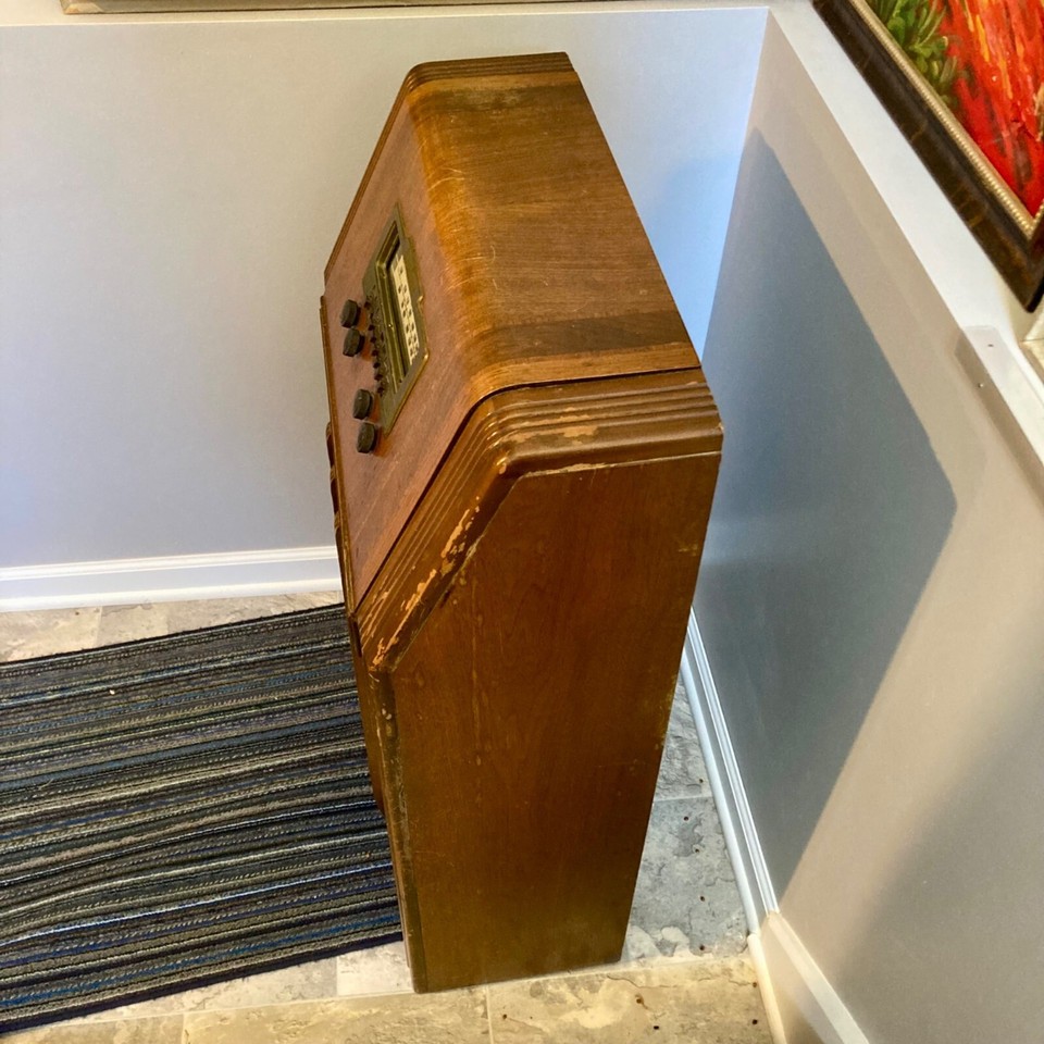 Vintage Philco 39-30XX Console Radio 39-25 Wood 1930's | eBay