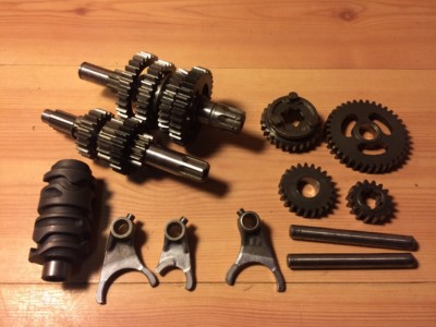 2003 Suzuki RM65 RM 65 Transmission Gears Gear Shaft Shift Drum Motor ...
