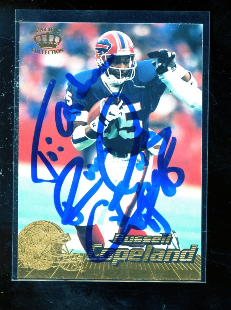 1996 PACIFIC AUTO SIGNED #49 RUSSELL COPELAND MINT E023190 | eBay
