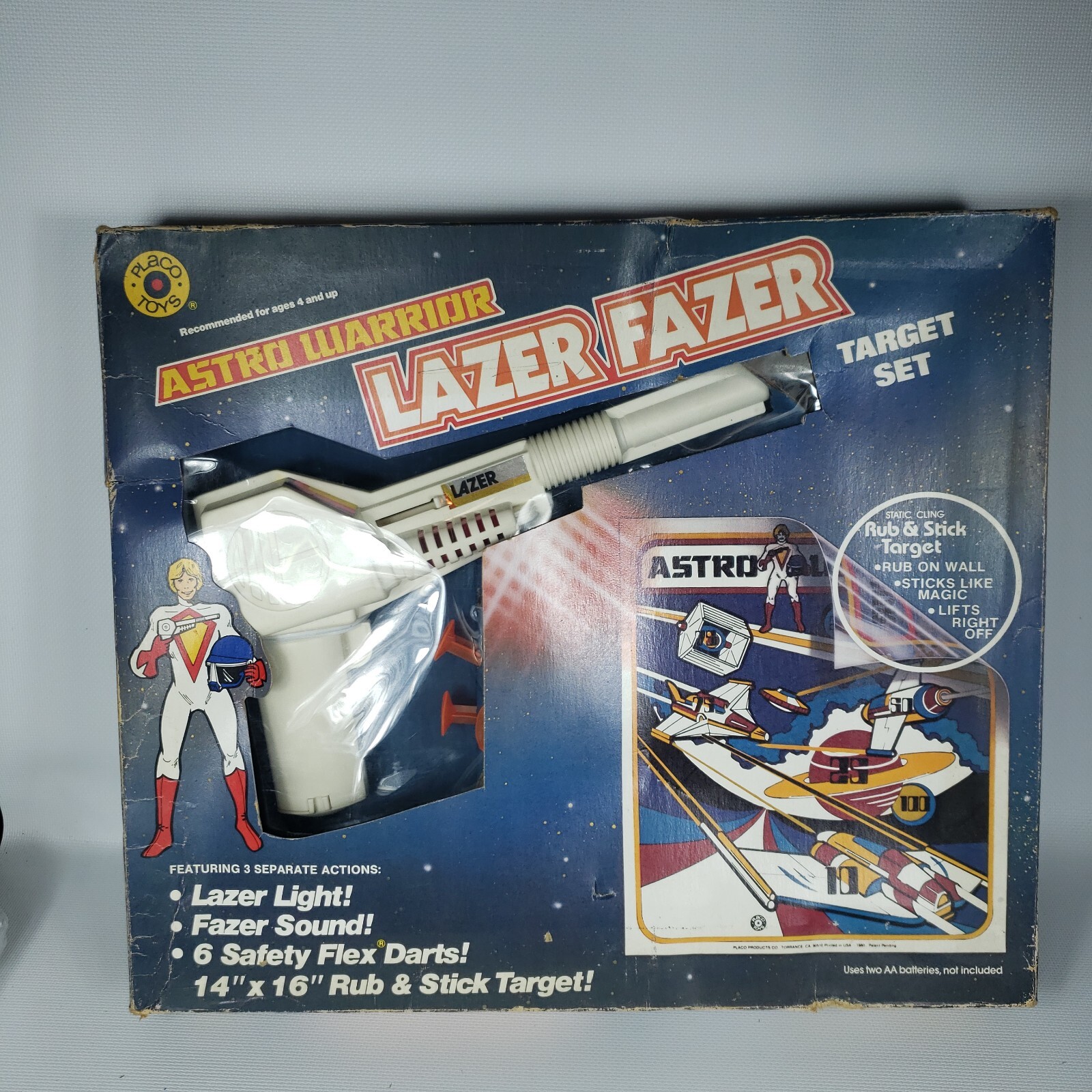 Vintage Placo Toys Astro Warrior Lazer Fazer | eBay