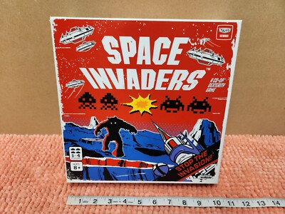 Buffalo Games Retro "Space Invaders" Board Game Co Op Dexterity Game ...