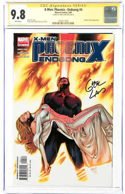 🔥 X-Men: Phoenix - Endsong #4 Signed SS Series: Greg Land CGC 9.8 NM/MT ...