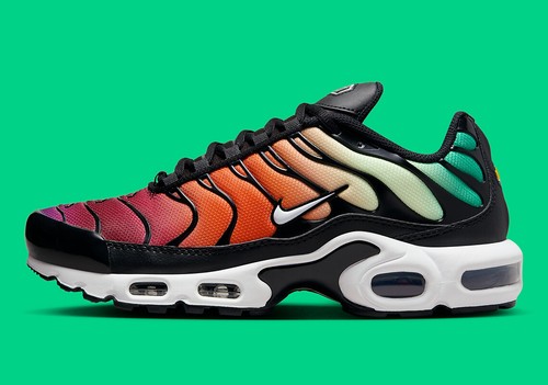 Women's Nike Air Max Plus TN Tuned Rainbow Viotech Black Red DZ3670-001 ...