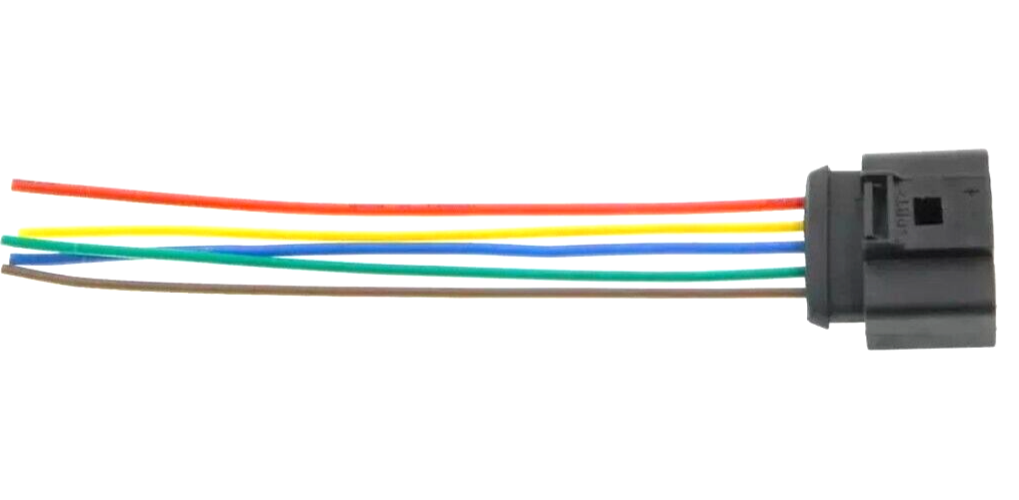 VW Audi Seat Skoda MAF Mass Air Flow Sensor 5 Pin Connector Plug Wire ...