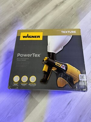 Wagner 2439395 Power Tex Texture Sprayer, Yellow NEW | eBay