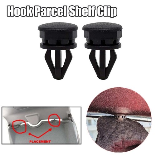 2X Car Hook Parcel Shelf Clip For Nissan Juke F15 Bootlid Fastener Rear ...