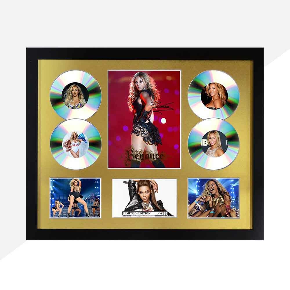 Beyonce Signed Framed Memorabilia Limited Edition 4CD - Multiple ...