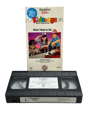 Kidsongs - What I Want to Be! View-Master Video VHS Vintage 1987 | eBay