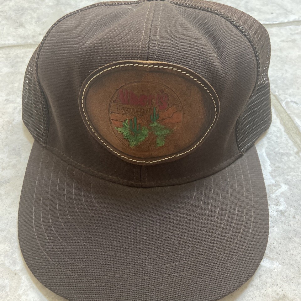 VINTAGE Western Wear Hat Cap SnapBack By Alberts Western Wear Dallas ...