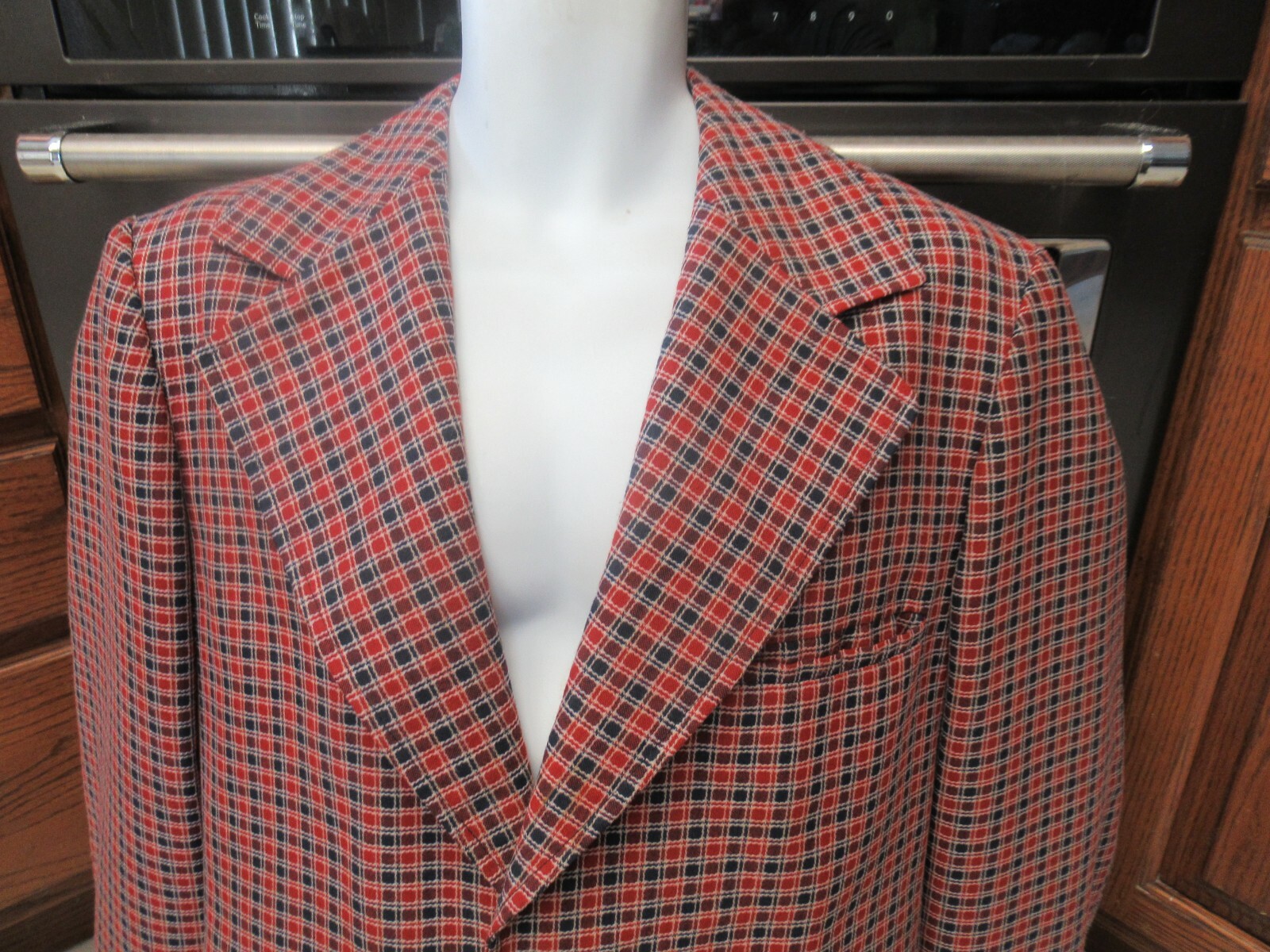 Vintage 1960's 1970's mod Used Car Salesman jacket bl… - Gem