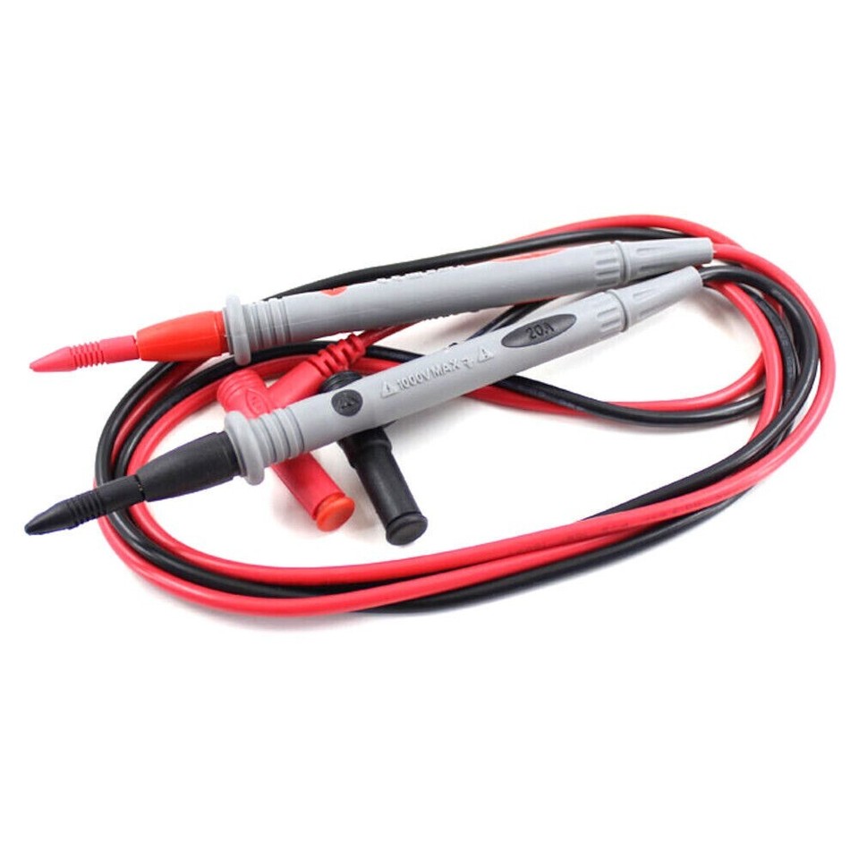 Multimeter Test Leads Gold Plated Electrical Probes for Fluke Meter ...