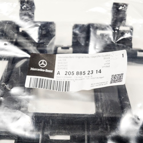 MERCEDES BENZ C W205 Rear Bumper Bracket A2058852314 NEW GENUINE | eBay ...