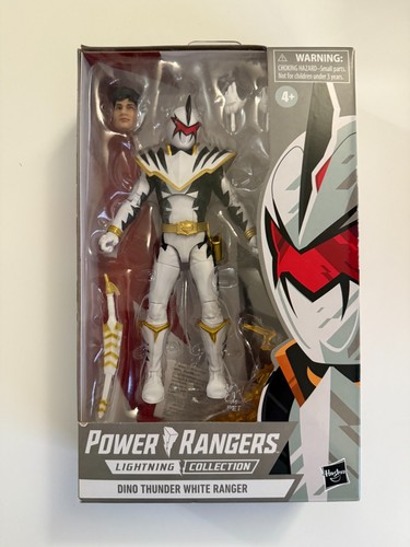 Power Rangers Lightning Collection Dino Thunder White Ranger Figure ...