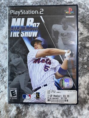 Sony PS2 Playstation 2 MLB 07 The Show Baseball Video Game Complete w ...