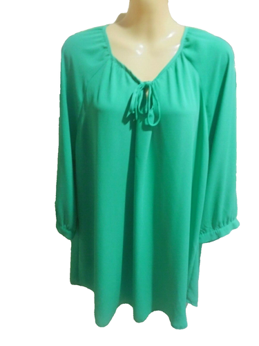 W LANE New NWOT SIZE 20 GREEN SMOCK TOP | eBay Australia