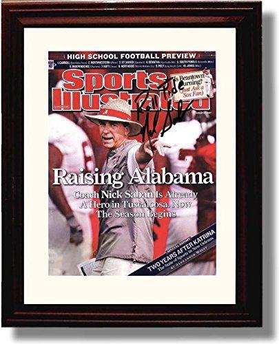 16x20 Gallery Frame Alabama Football "Raising Alabama" Nick Saban ...