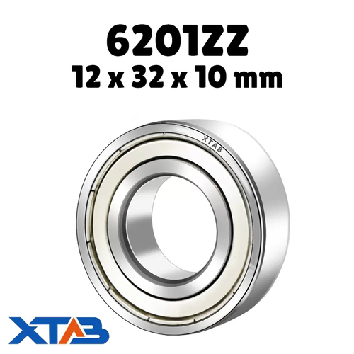 6201ZZ Deep Groove Ball Bearing Premium Quality - 12 x 32 x 10 mm ...