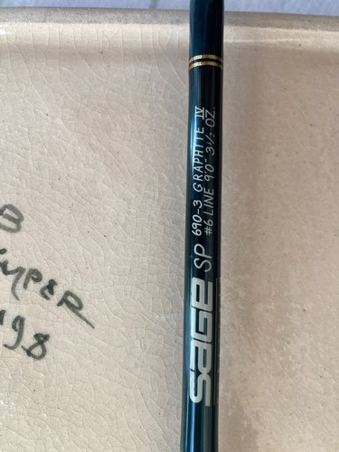 SAGE SP 690-3 FLY ROD | eBay
