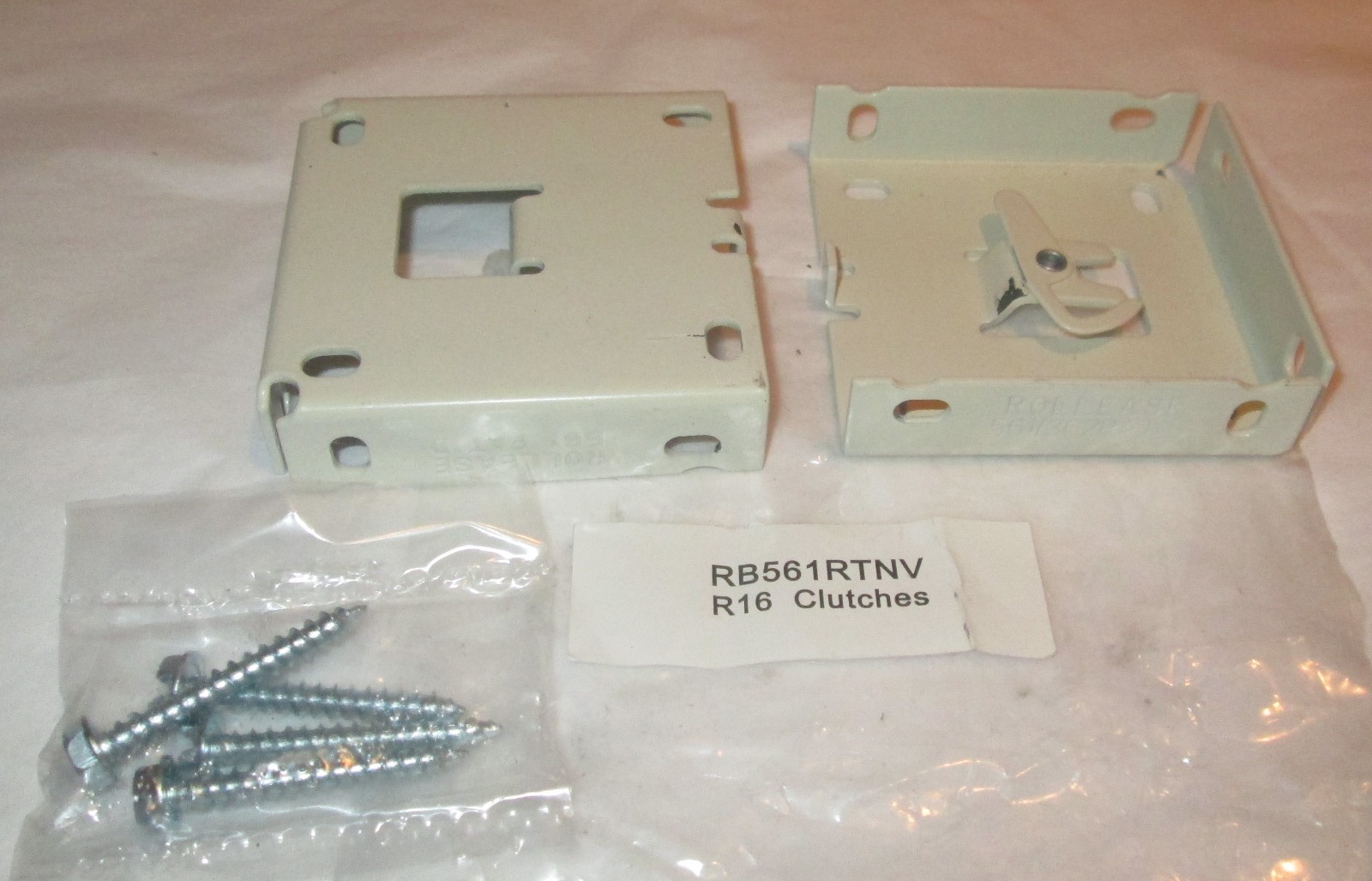 R16 Rollease Fascia Bracket RB581RTNV 3" Clutches Vanilla Finish | eBay