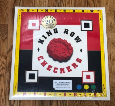 CHECKER GAMES (20) IN TOTAL BY "KINGS ROW" New! Free Shipping! | eBay