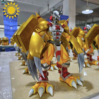 War Greymon Resin Sun Studio Statue Digimon Collectibles 27cm | eBay