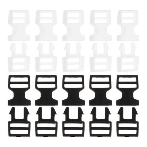 20 Pcs Mini Buckle Snap Fasteners Plastic Clips Buckles for Crafts | eBay