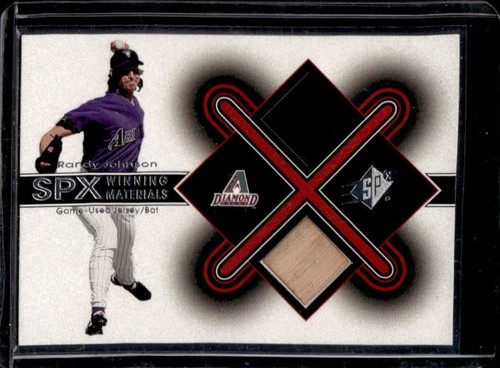 2001 SPx Randy Johnson Winning Jersey/Bat #RJ2 Diamondbacks | eBay