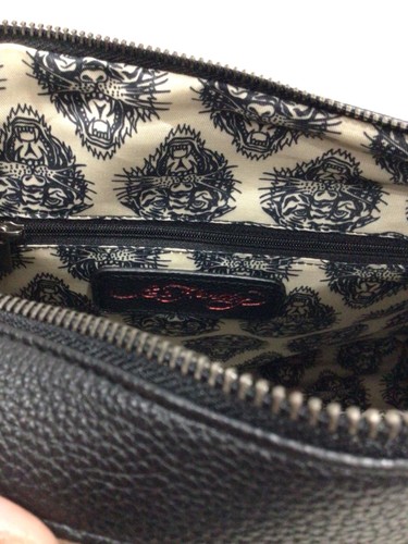 NWT Ed Hardy Cheetah Skull And Roses Tattoo Design Satchel Crossbody | eBay
