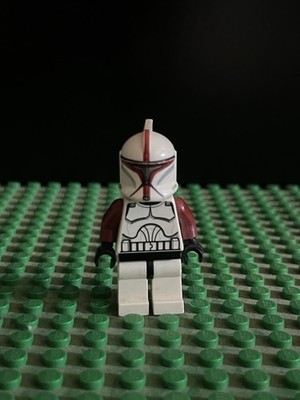 Lego Star Wars Red Captain Clone Trooper Phase 1 Sw0492 Set From 75021 ...