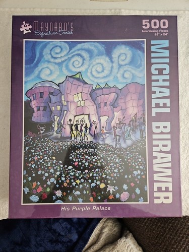 Maynard's HIS PURPLE PALACE Prince Paisley Park Birawer 500 PC Jigsaw ...