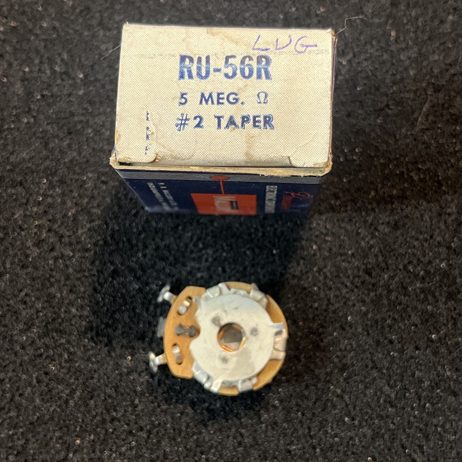 RU-56R ~ Mallory ~ 5M Ohm ~ Logarithmic Taper Pot (LUG) ~ No Shaft | eBay