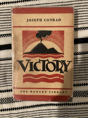 Victory by Joseph Conrad 1932 First Modern Library Edition HC W Dust ...