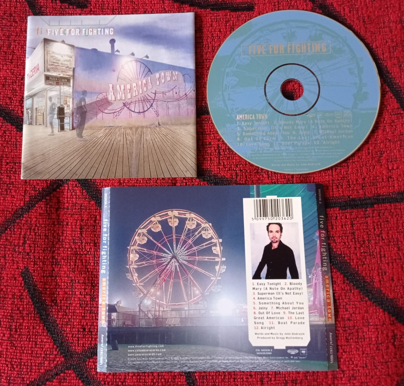 FIVE FOR FIGHTING ** America Town ** CD 2000 | eBay