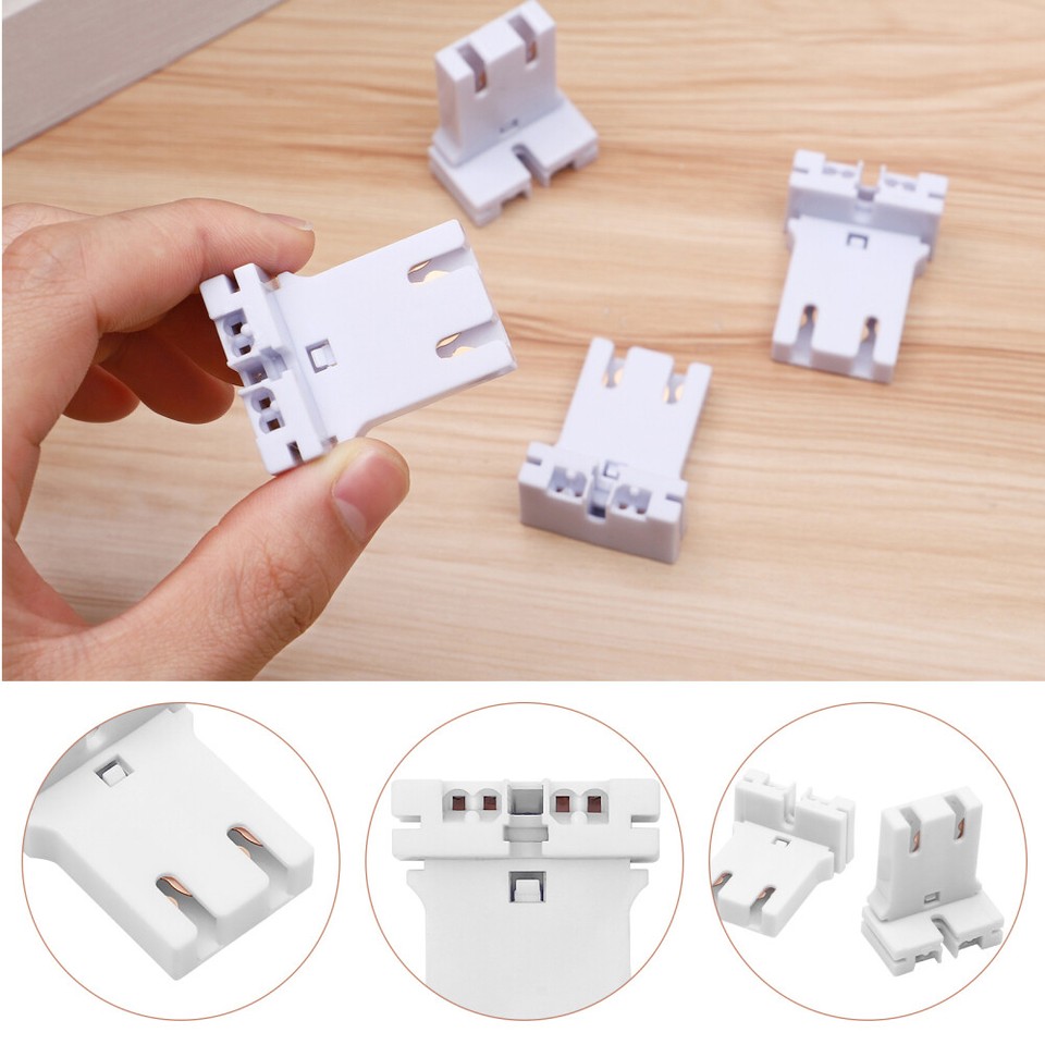 10 Pcs Fluorescent Lamp Holders Home Decoration Light Base USB | eBay