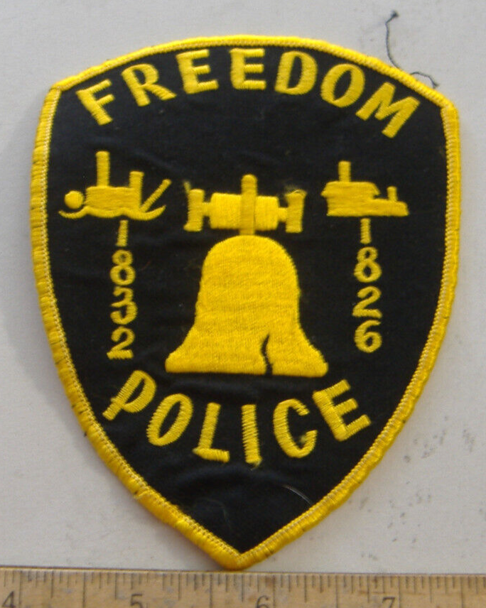FREEDOM POLICE PENNSYLVANIA FABRIC PATCH | eBay
