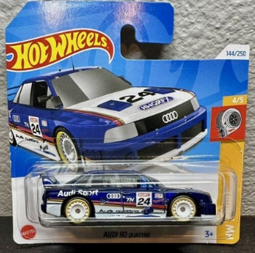 Hot Wheels 2024 Super Treasure Hunt Short Card STH Audi 90 Quattro HW ...