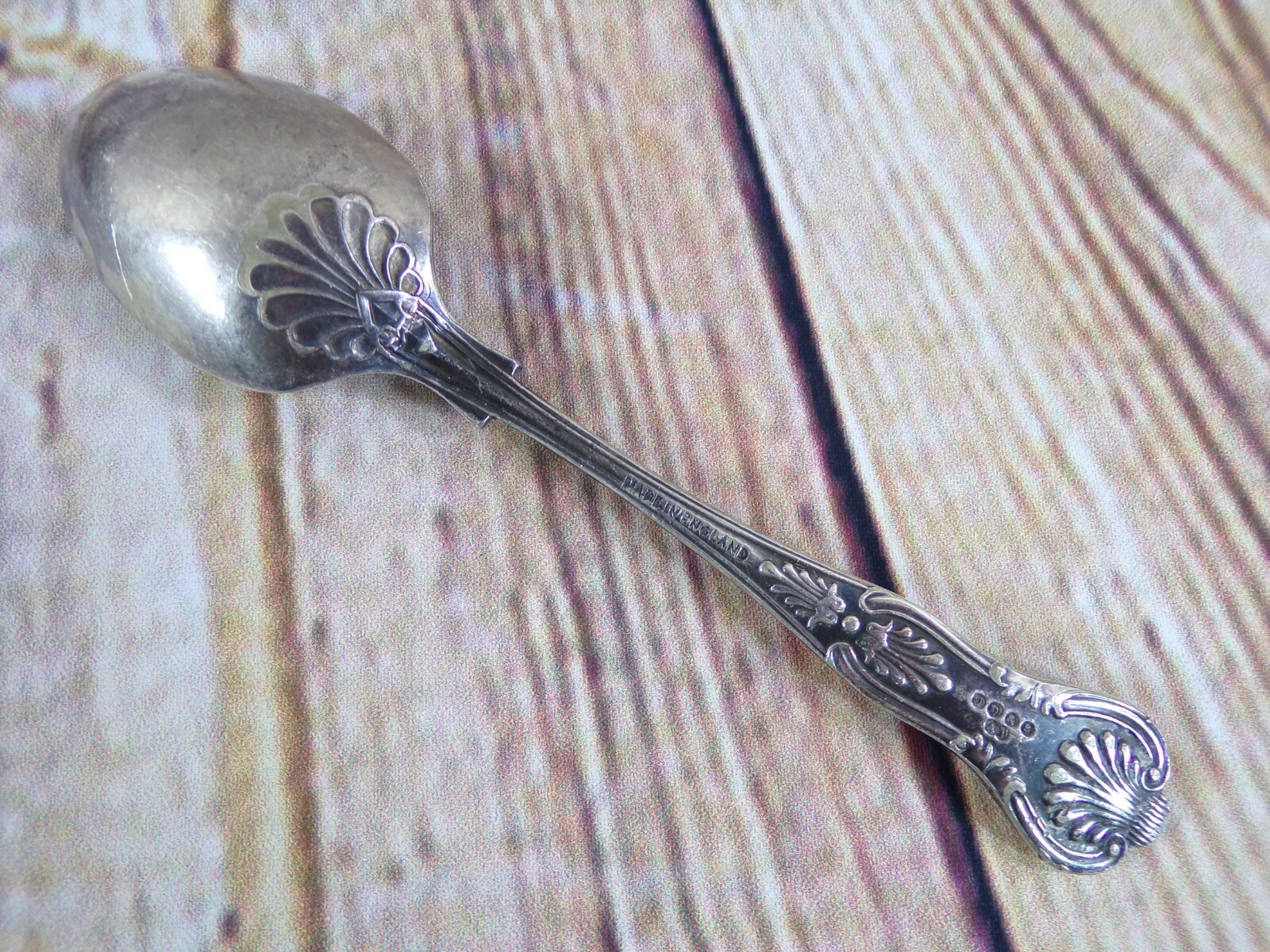 Antique 4 Kings Silverplate Teaspoons Made In England JD&S A1 James ...