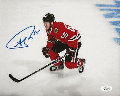 Andrew Shaw signed Chicago Blackhawks 8x10 photo autographed Hawks #1 ...