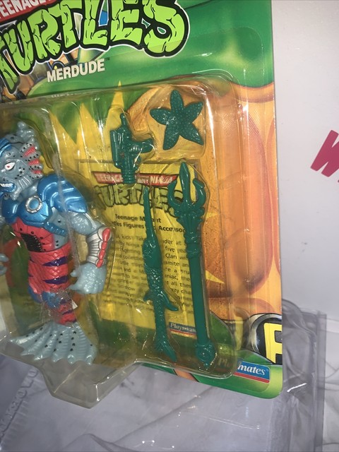 TMNT Ninja Turtles Merdude 1992 Playmates Action Figure on Unpunched ...