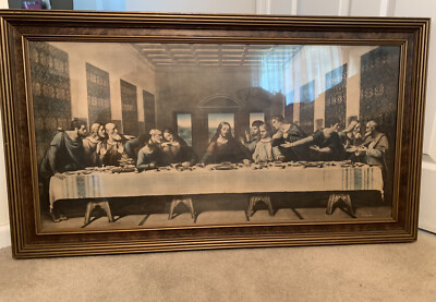 Posters, Prints & Pictures - Antique Last Supper