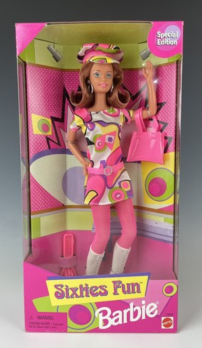 Vintage Sixties Fun Barbie Special Edition Fashion Doll Mattel 1997 ...