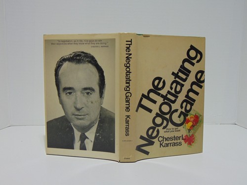The Negotiating Game by Chester L. Karrass (1970, Hardcover) 690003595 ...