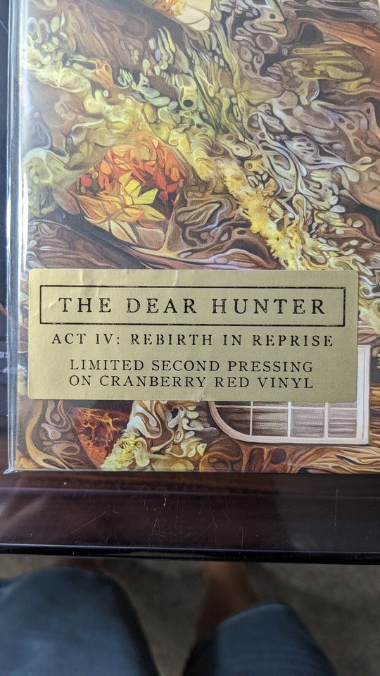 THE DEAR HUNTER - Act 4: Rebirth in Reprise, Ltd 2LP CRANBERRY RED ...